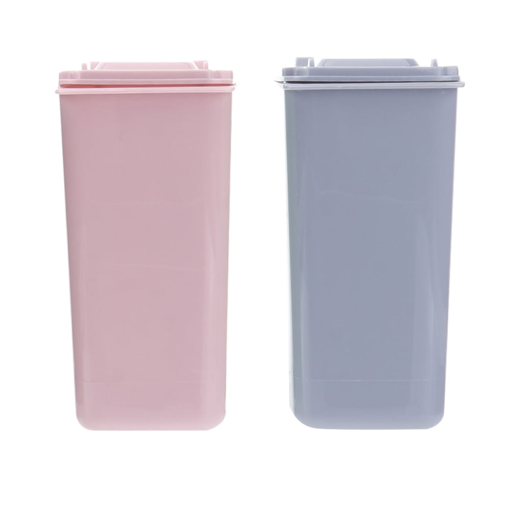 NUTEDOM 2 Mini Garbage Bin Desk Dumpster Trash Can with Pulley ...