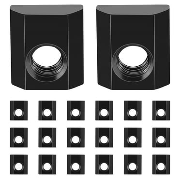 Highcraft 3/4" x 1-3/8" Threaded Strut Channel Nuts, Steel - Walmart.com