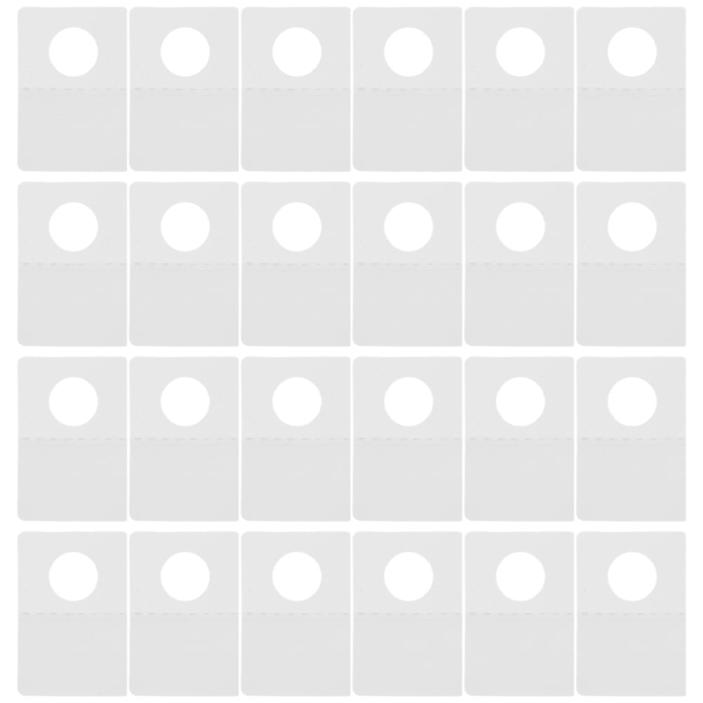 NUTEDOM 500 Clear Self Adhesive Hang Tabs for Retail Display - Walmart.com