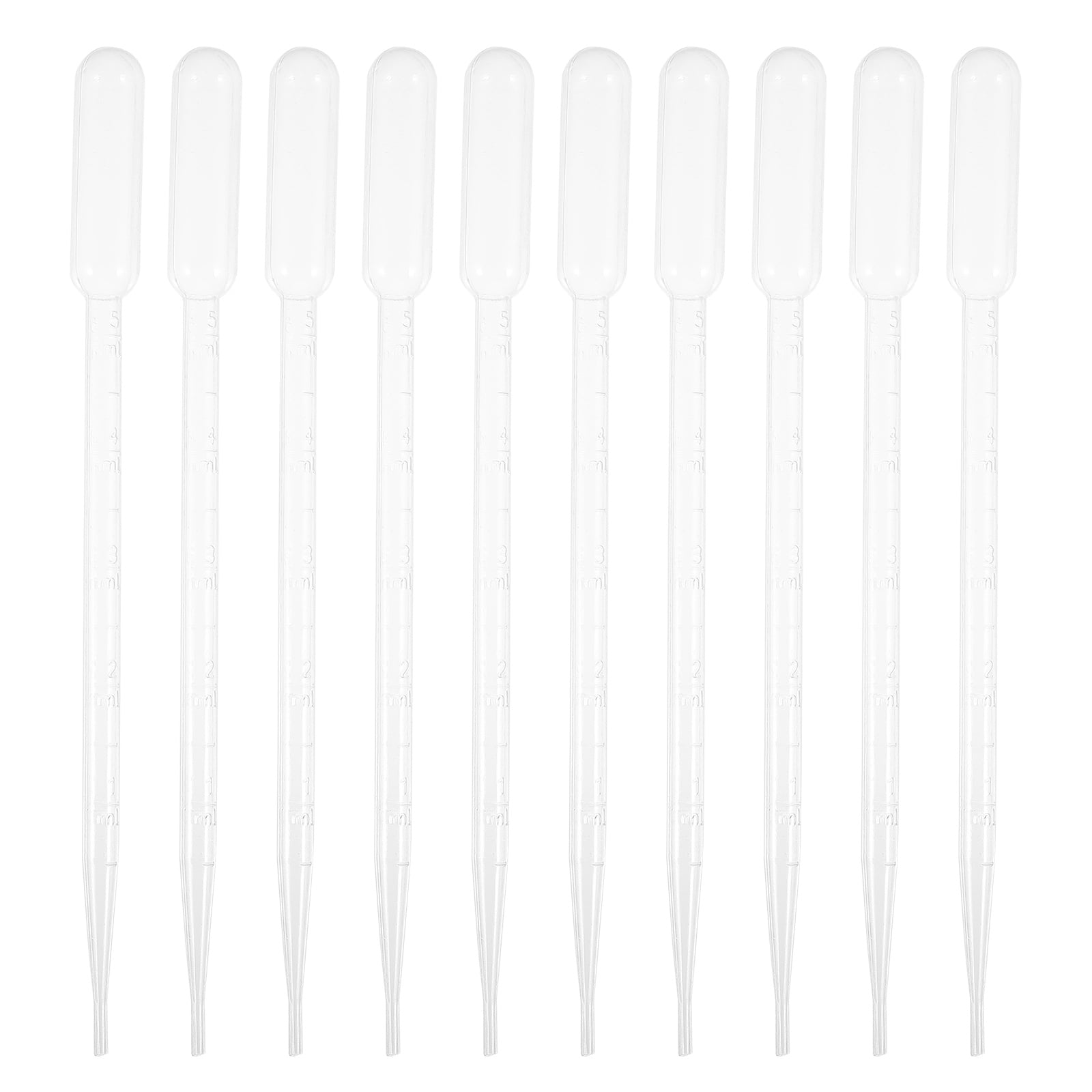 NUTEDOM 50pcs 5ml Disposable Plastic Droppers Plastic Graduated ...