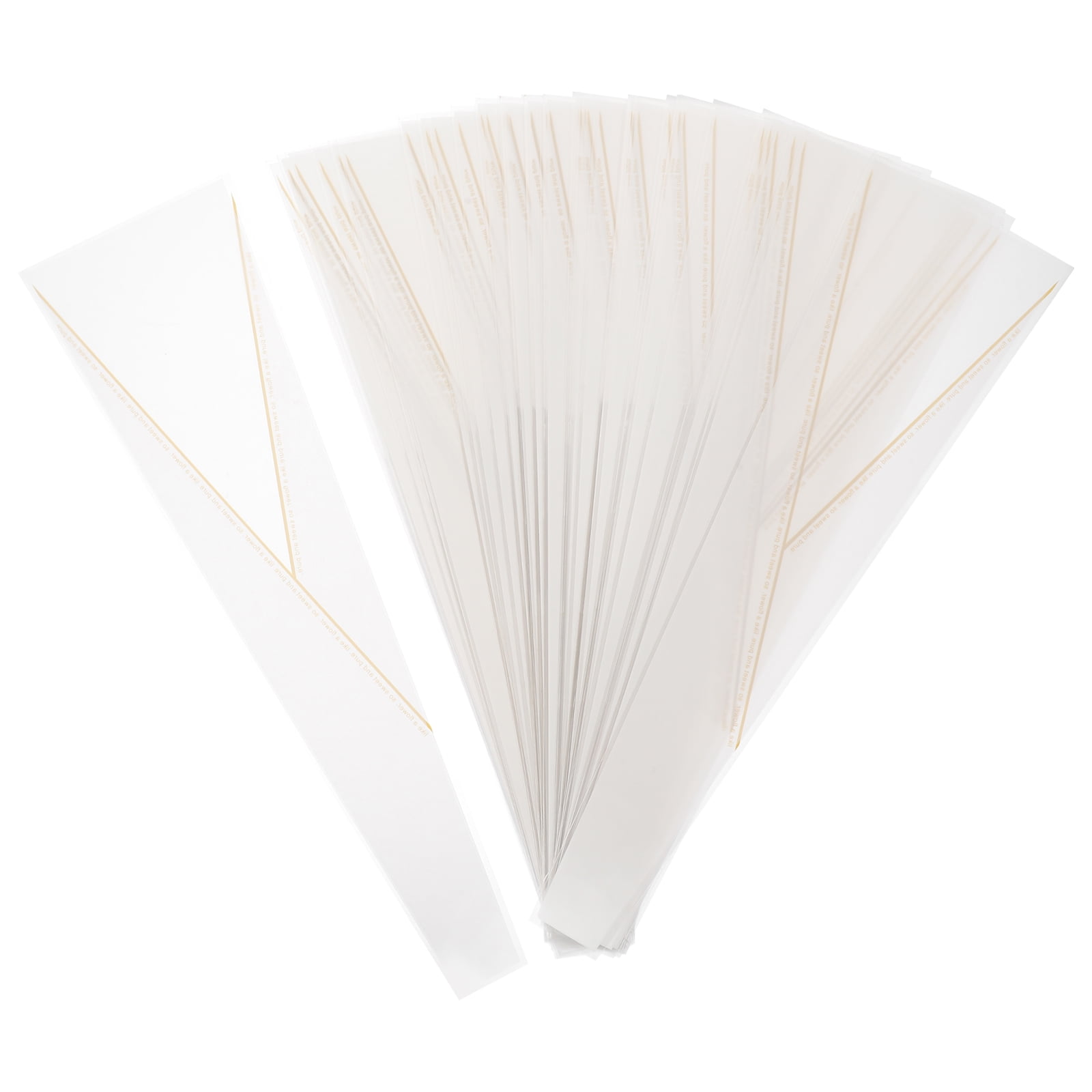 NUTEDOM 50pcs Single Flowers Wrapping Sleeve Small Bouquet Sleeve ...