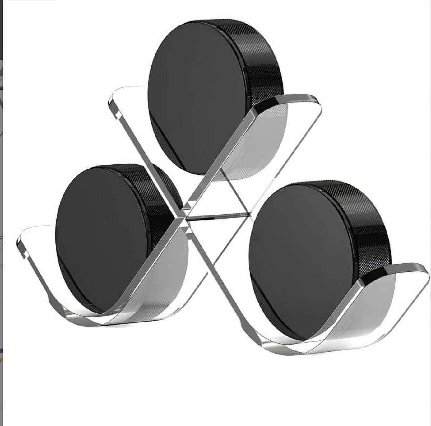 GOOHOCHY Triple Hockey Puck Display Case with Clear Acrylic for ...