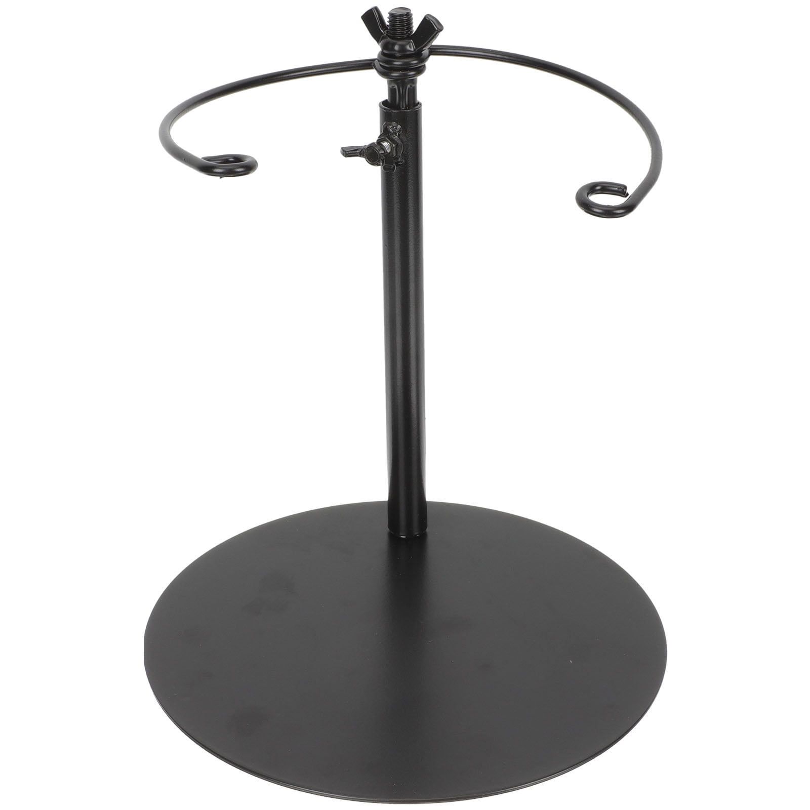 NUTEDOM Adjustable Black Metal Doll Stand for Display/Desktop Support ...