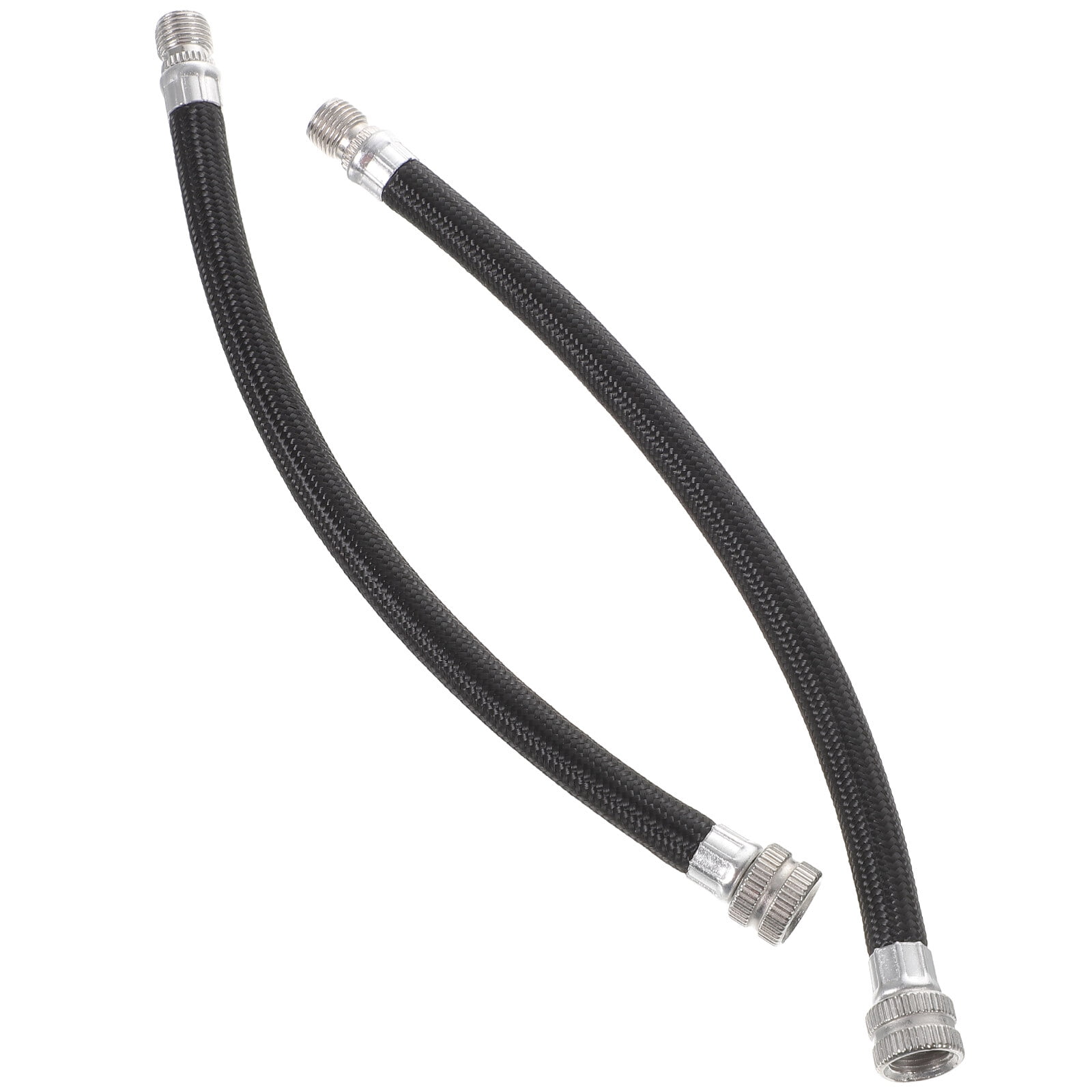 NUTEDOM Bike Pump Air Hose Fittings Inflator Extension Hose: Car Valve ...