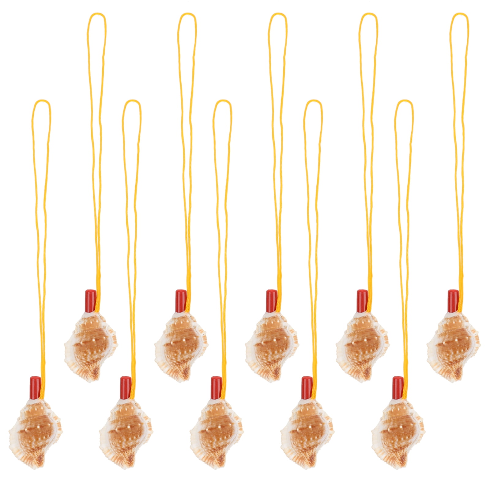 NUTEDOM GANAZONO 10pcs Conch Sea Shell Whistle for Kids Party Favor ...