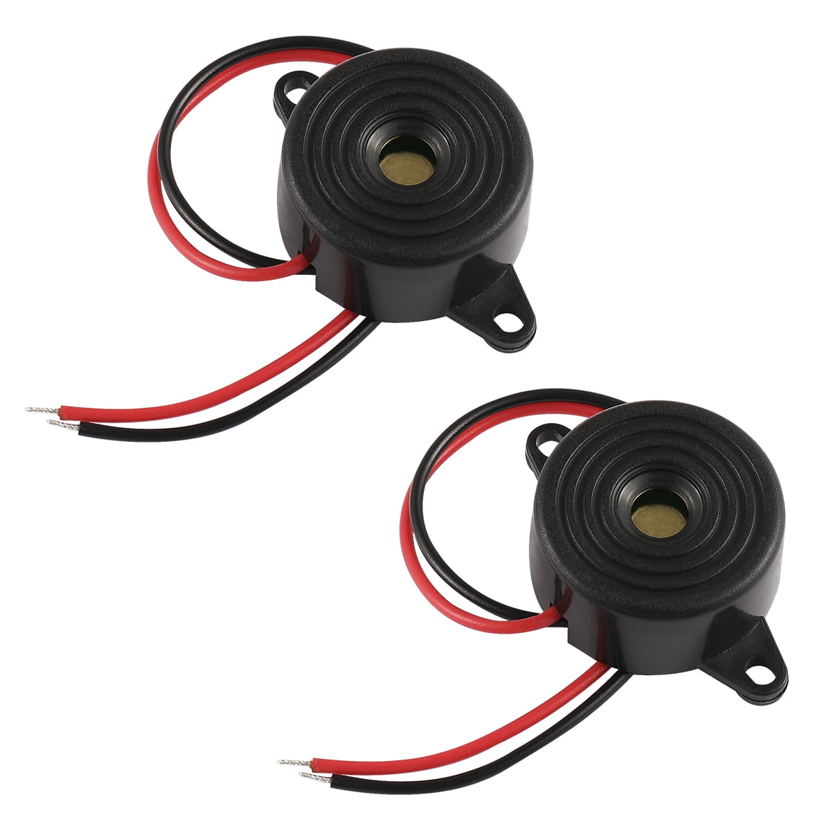 NUTEDOM Piezo Buzzer 3-24V 85DB Alarm with Wire for Home Office Dorm ...