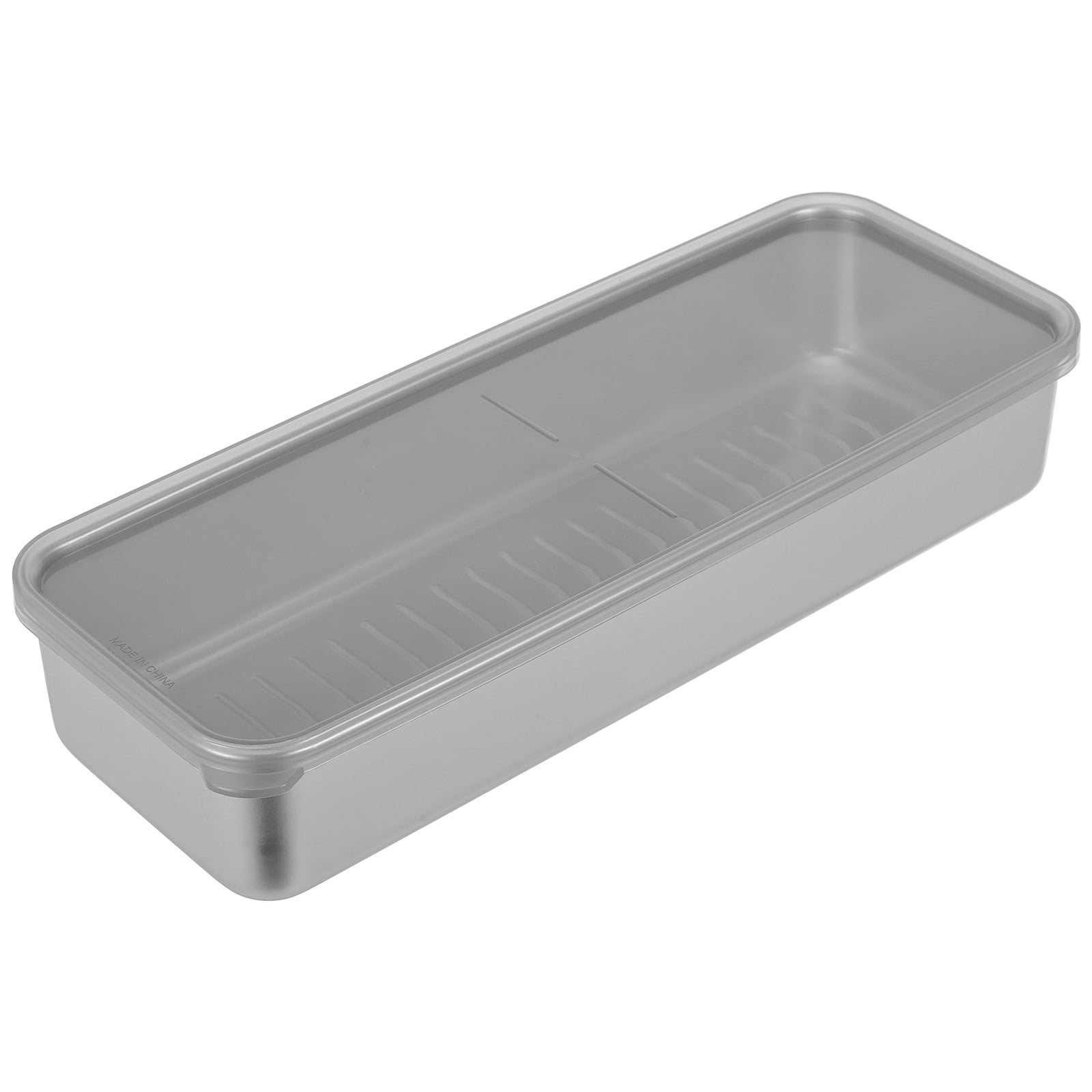 NUTEDOM Stainless Steel Bacon Case Stainless Steel Crisper Storage Box ...