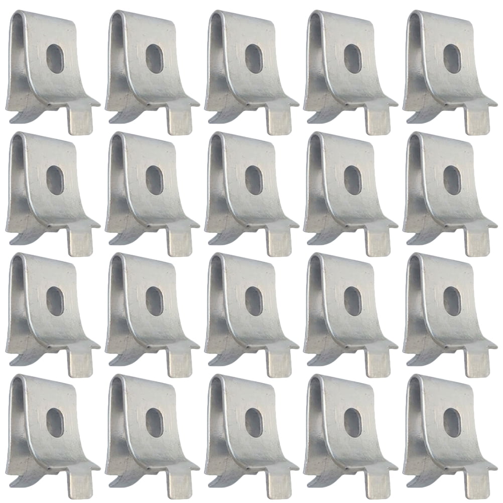 GOOHOCHY Stainless Steel Shelf Clips for Home Use Strong and Durable ...