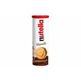 Nutella Creamy Hazelnut and Cocoa Filled Biscuits Snack, 166g - Walmart.com