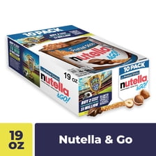 Nutella and GO! Snack (Nutella 39g, Sticks 13g) 1 piece - Walmart.com
