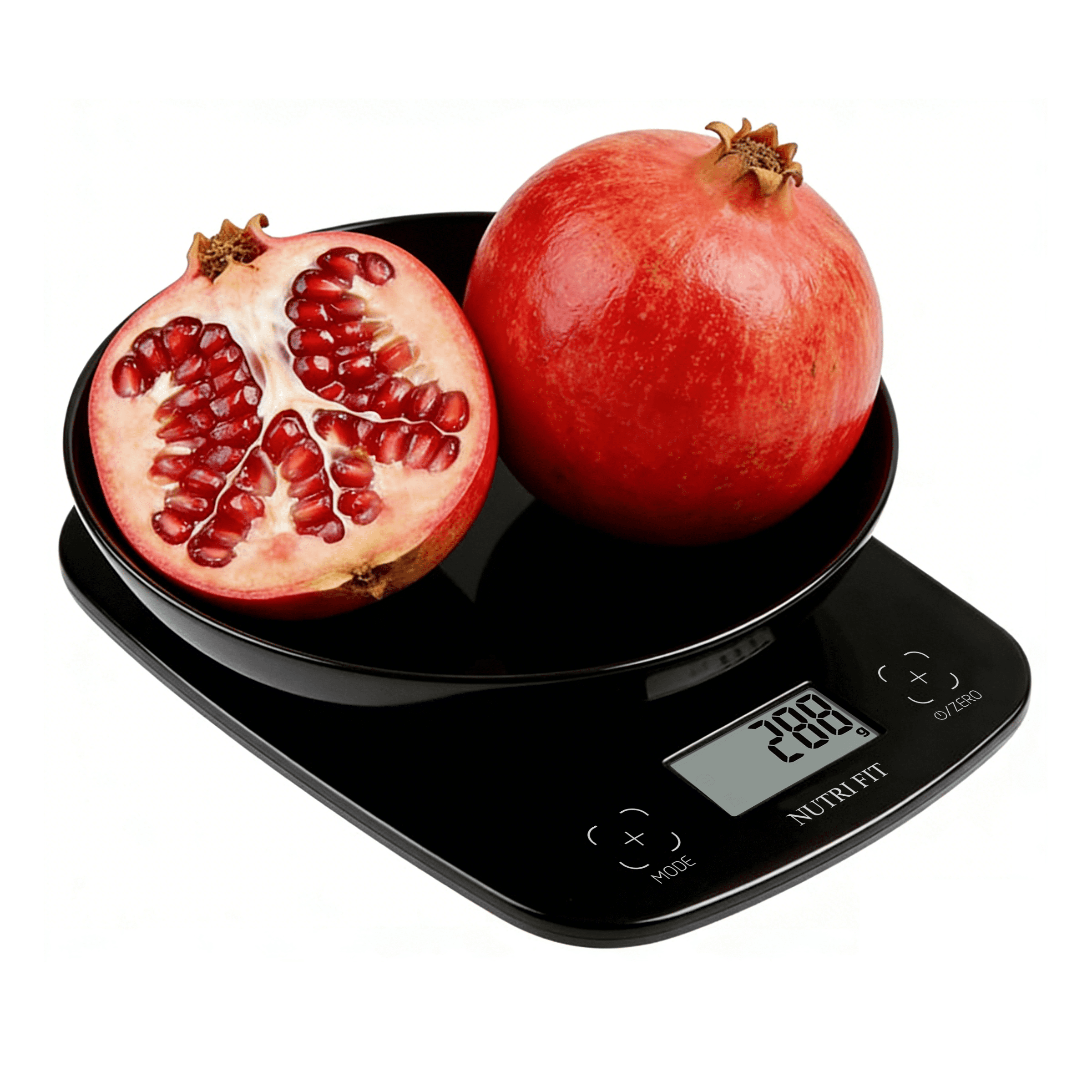 NUTRI FIT Digital Food Scale with Bowl for Kitchen, Weight Grams and Oz ...