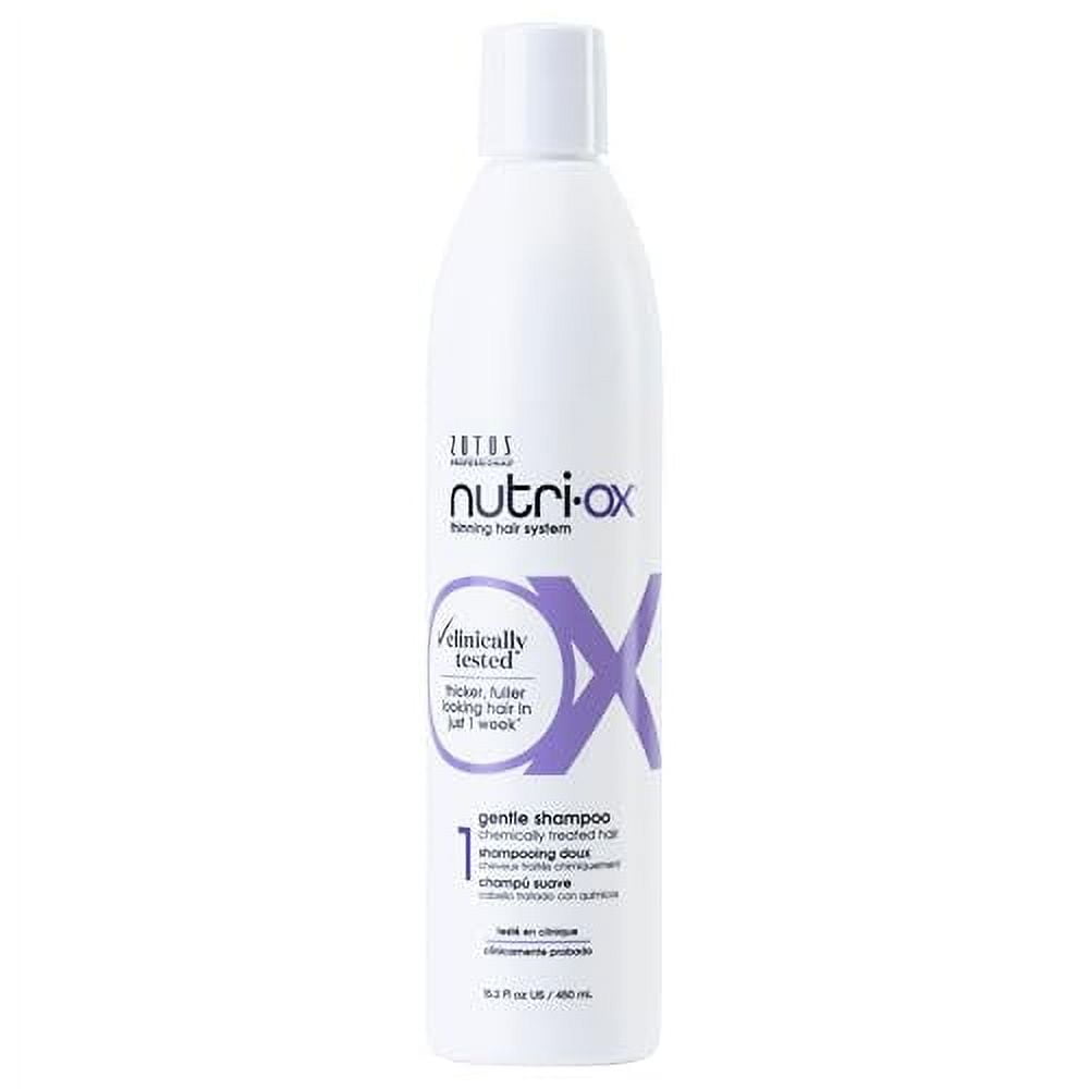NUTRI-OX Gentle Shampoo Chemically-Treated for Colored Thinning Hair ...