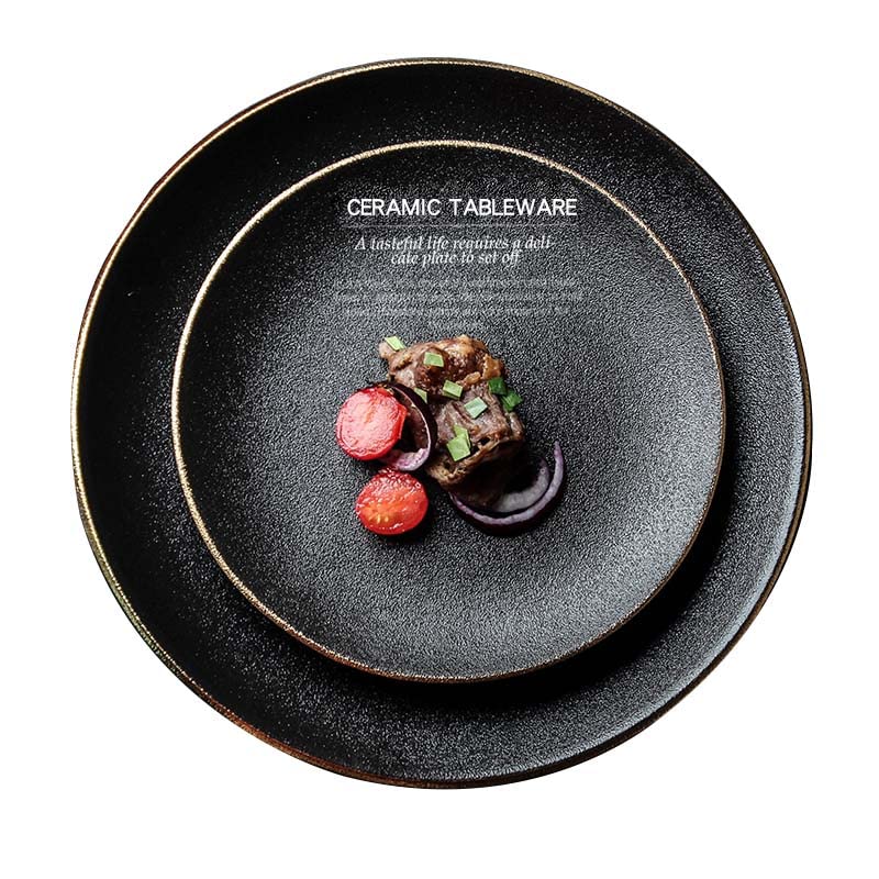 NUTRION Handcrafted Ceramic Stoneware Quarter PlateSet of 2 8 Inch ...