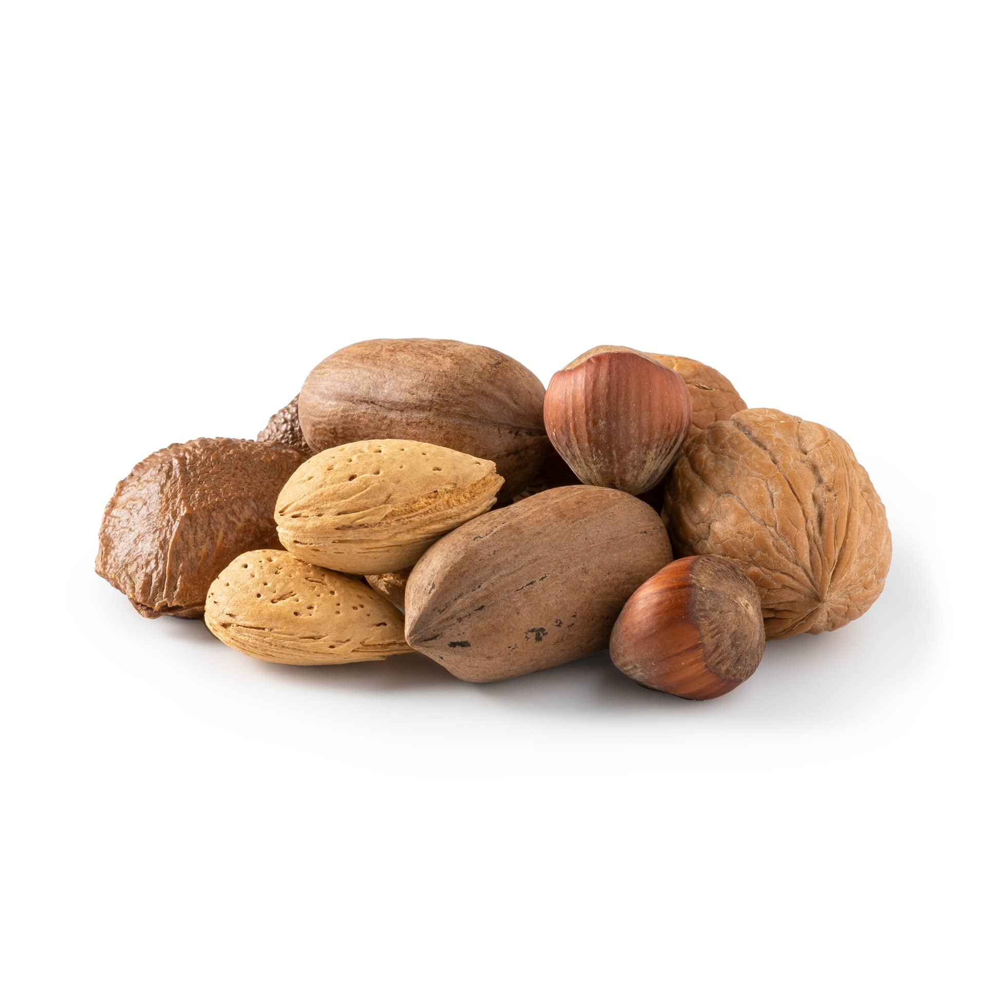 NUTS U.S. - Mixed Nuts In Shell (Almonds, Walnuts, Hazelnuts, Pecans ...