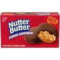 NUTTER BUTTER Fudge Covered Peanut Butter GMS Sandwich Cookies, 7.9 oz ...