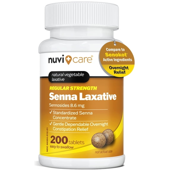 Senna Laxative Tablets 8.6 Mg