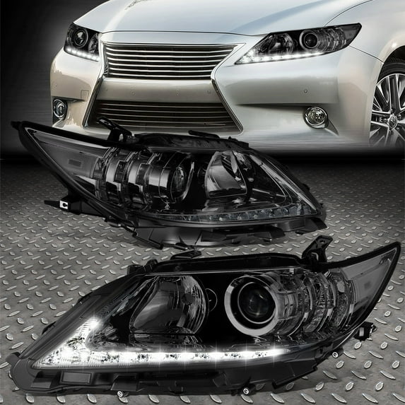 Nuvision for 13-15 Lexus ES300H ES350 OE Style LED DRL Projector ...