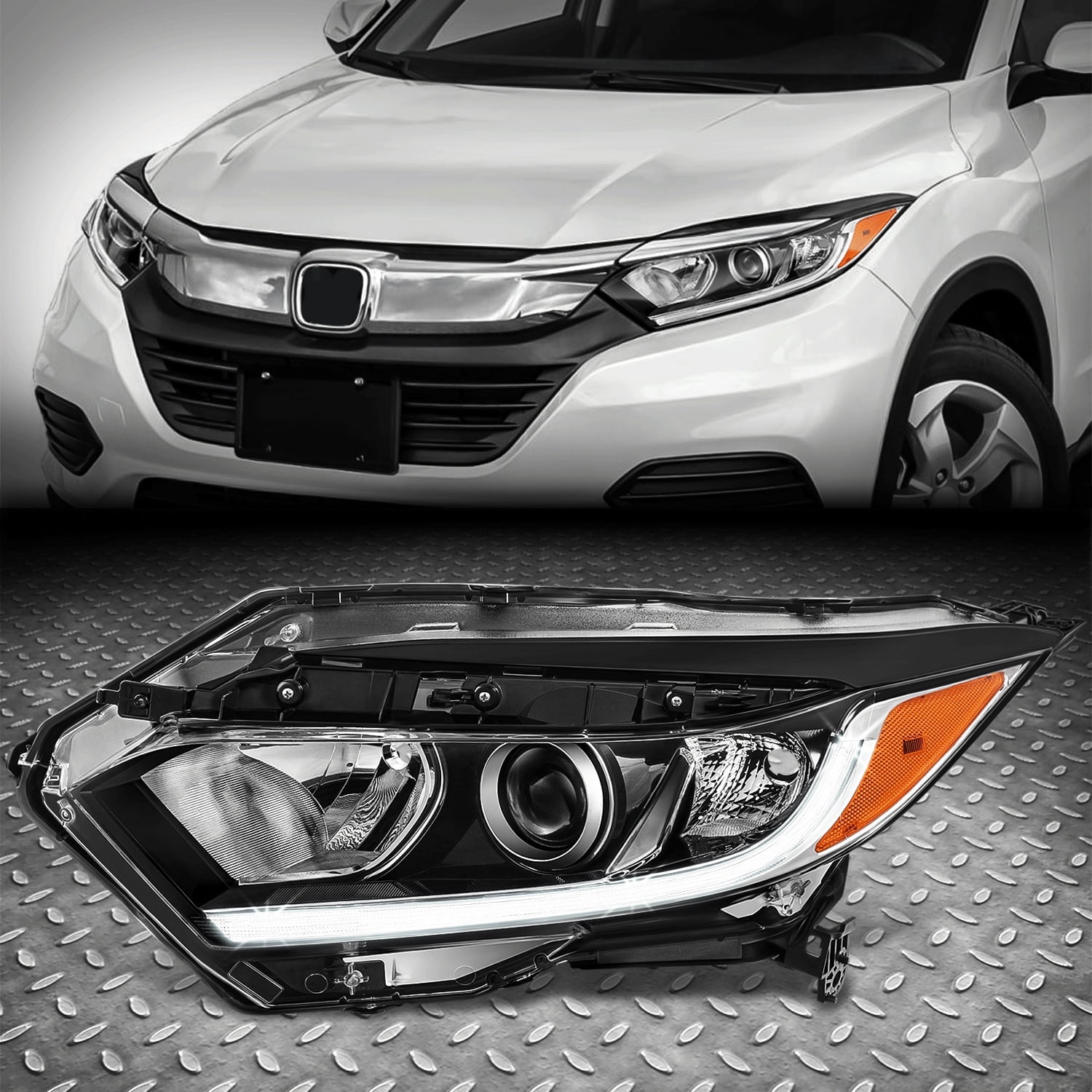 Nuvision for 19-22 Honda Hr-V OE Style Driver Left Side LED DRL ...