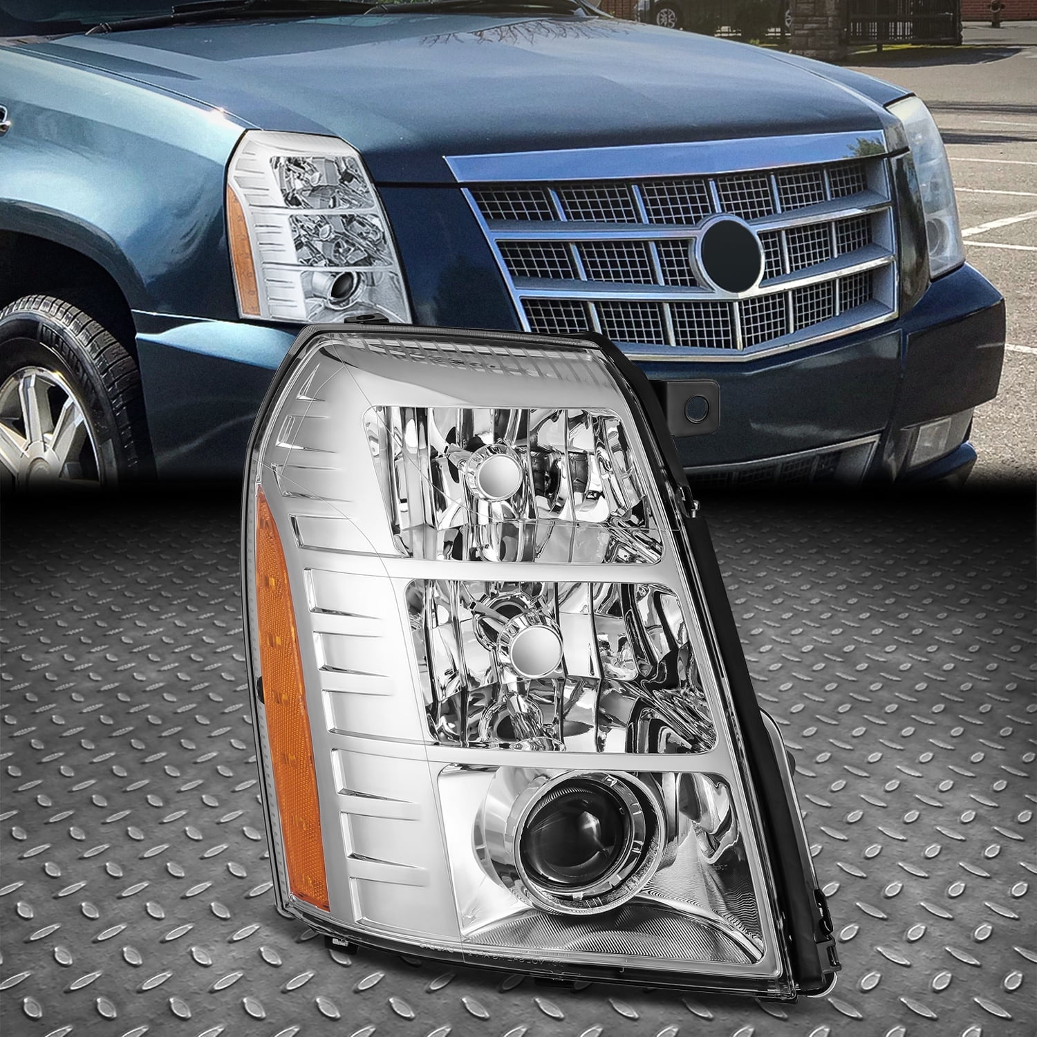 Nuvision for 2007-2009 Cadillac Escalade Passenger Side OE Style HID ...