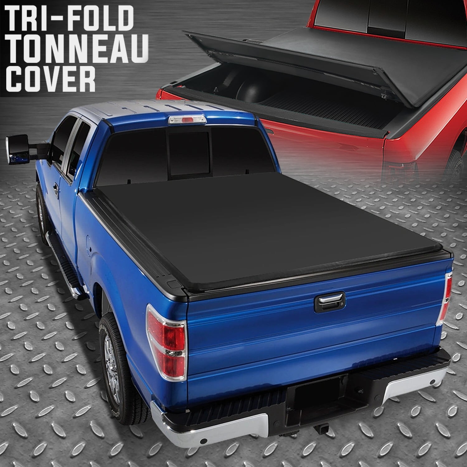 Nuvision for 97-04 Ford F150 Truck 6.5Ft Bed Tri-Fold Adjustable Soft ...