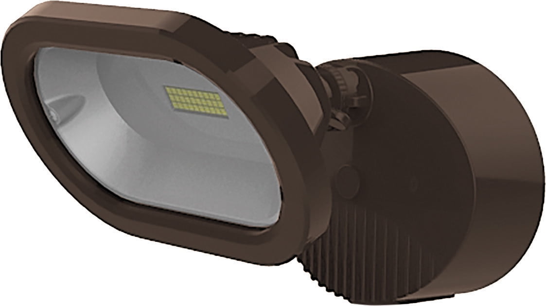 NUVO 65/091 LED Security Light, 4000K / 1,200 Lm, Bronze/Dark - Walmart.com