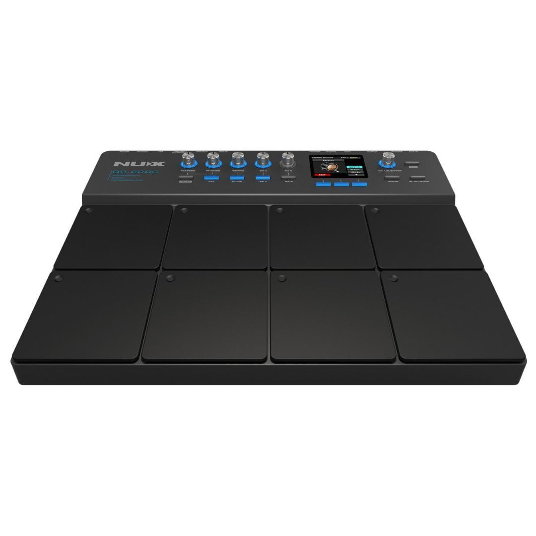 NUX DP-2000 Digital Percussion Pad with 8 Velocity Sensitive Pads, FX ...