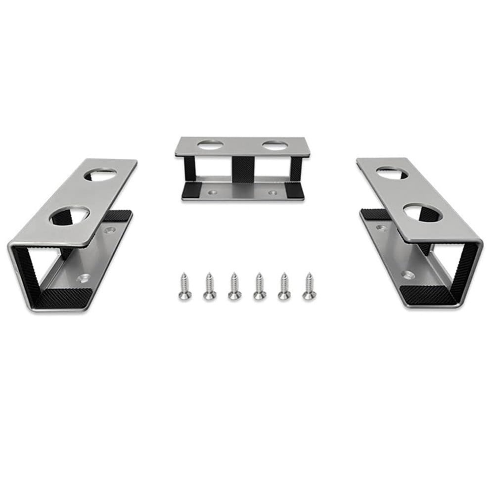 NUYADA Durable Laptop Bracket Holder Stand Under Desk With Screws 3Pcs ...