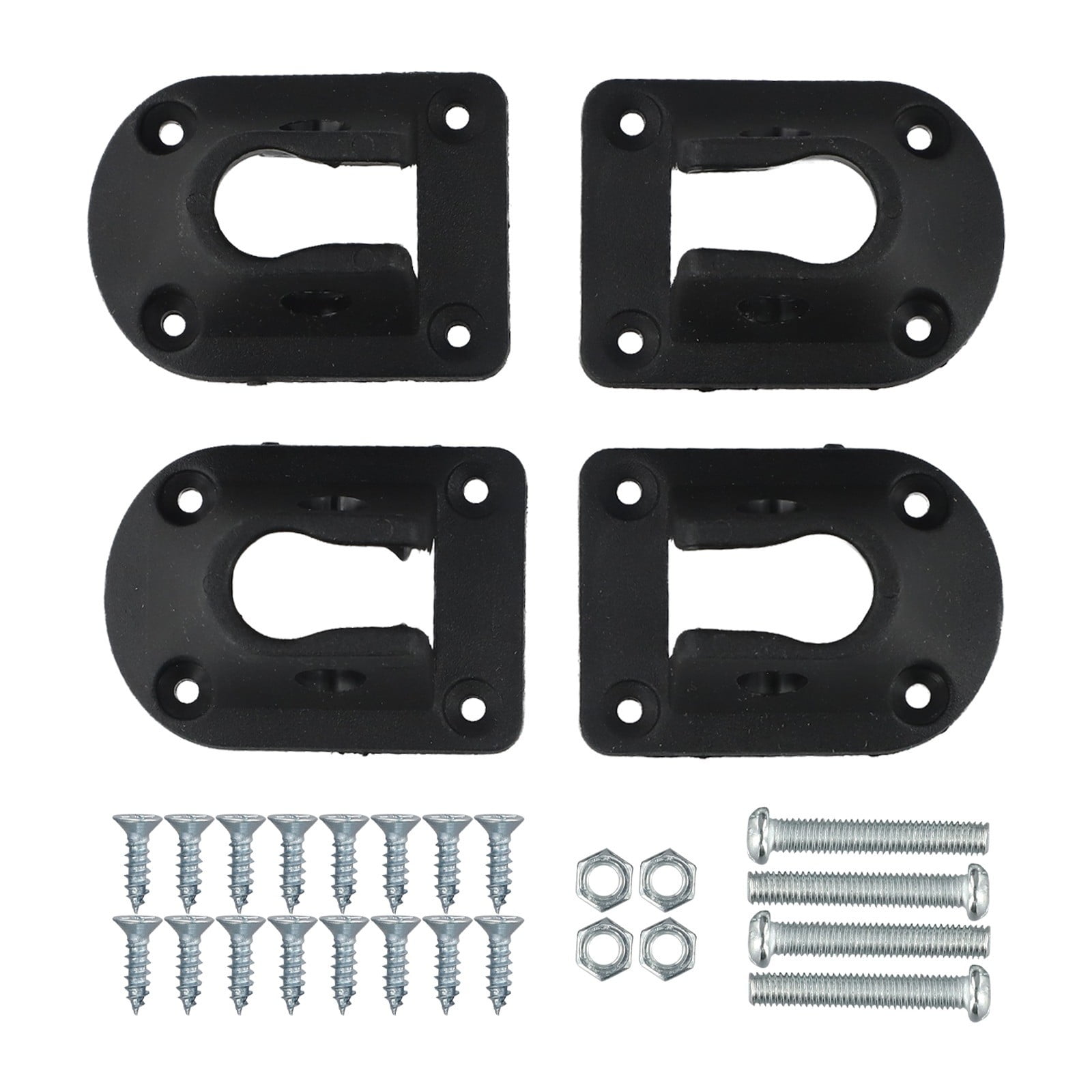 NUYADA Folding Table Leg Bracket Connector 5.9X4.3Cm Plastic Table Leg ...