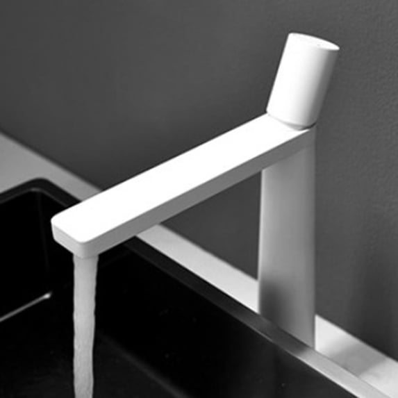 NUYADA Heightened Straw Hat Shaped Bathroom Wash Basin Hot And Cold ...