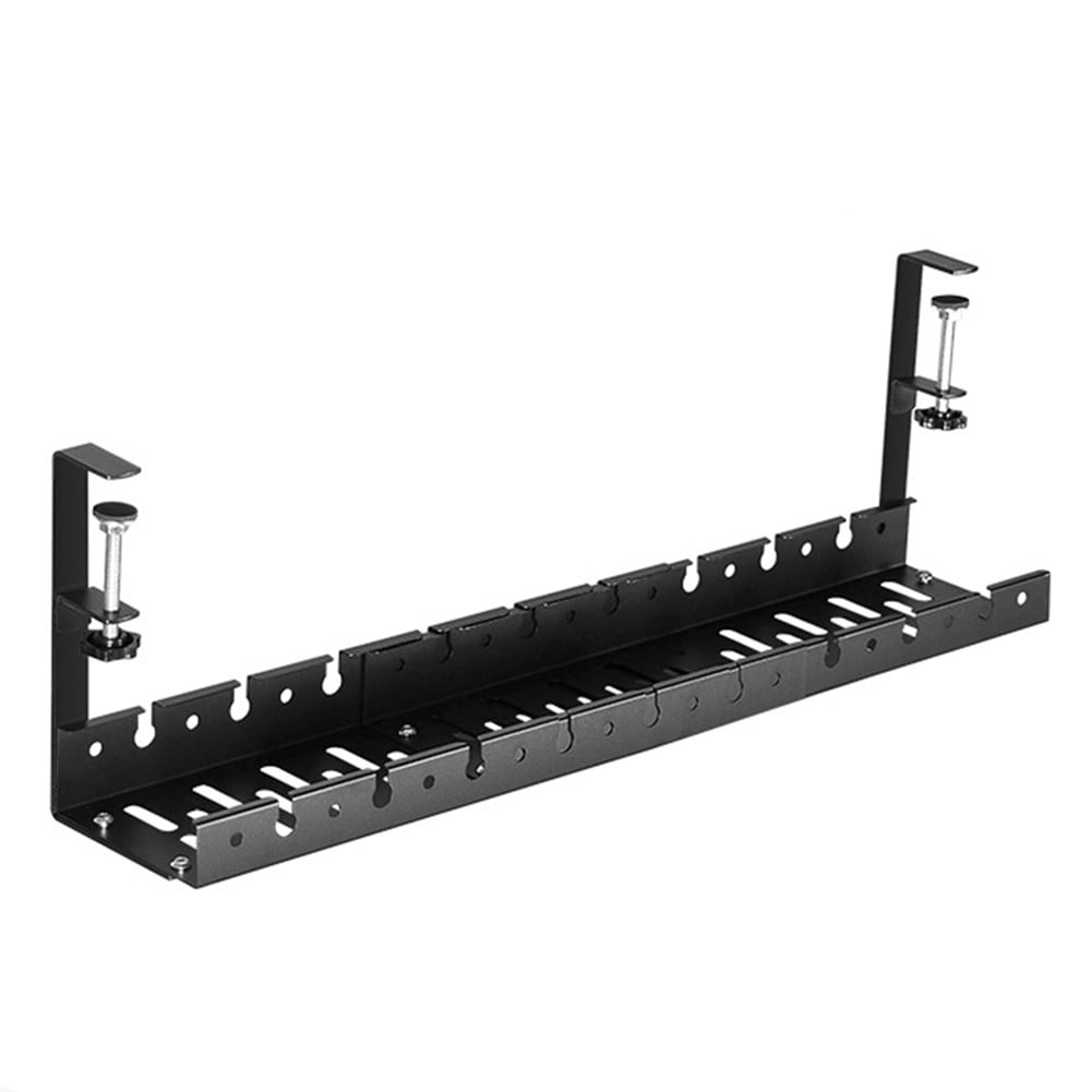 NUYADA High Capacity Under Desk Cable Tray For Enhanced Organization ...