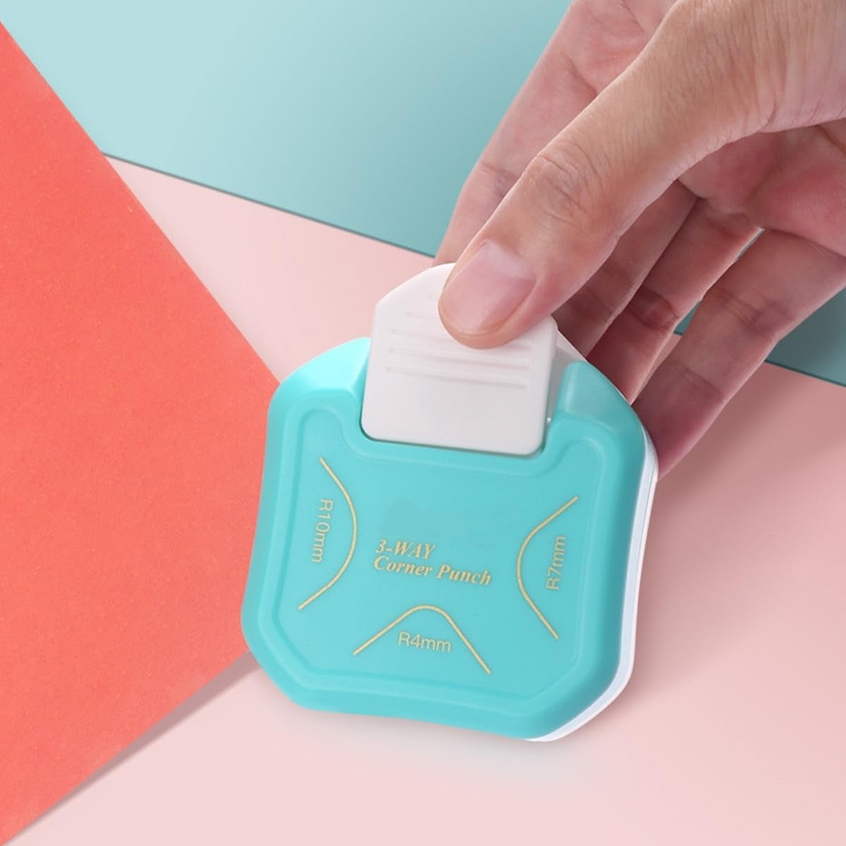 NUZAMAS 3 in 1 YPF5 Paper Corner Cutter 3 Way Corner Rounder Punch for ...