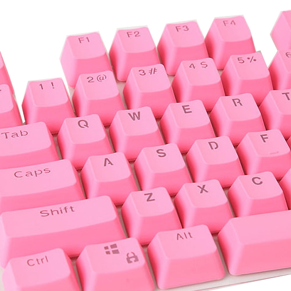 NUZYZ 106 Keys PBT Solid Color Backlight Keycaps Replacement for ...