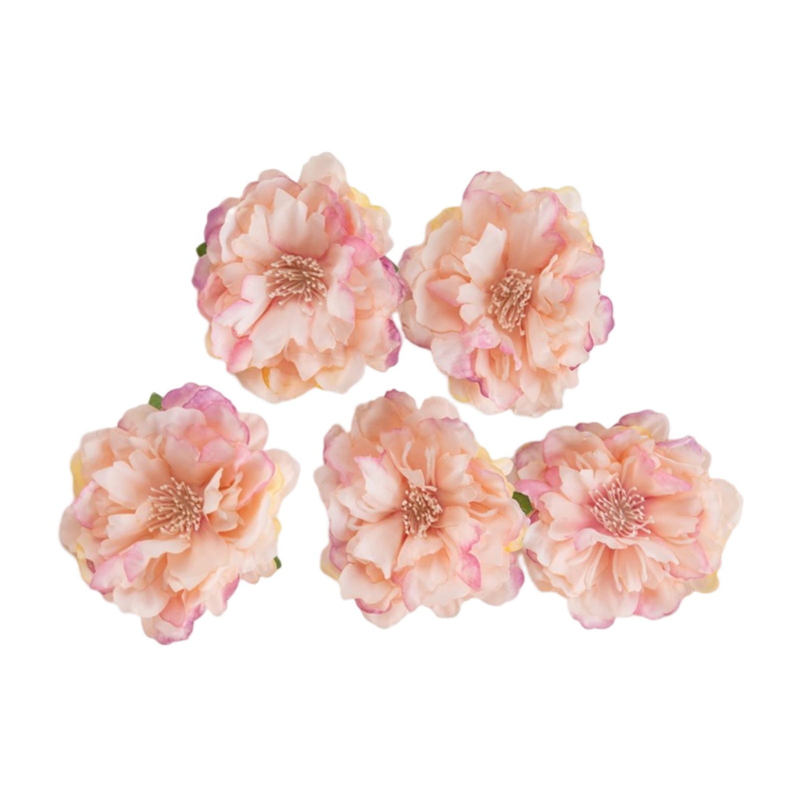 NUZYZ 5 Pcs Artificial Flower Realistic Green Leaves DIY Photo Props ...