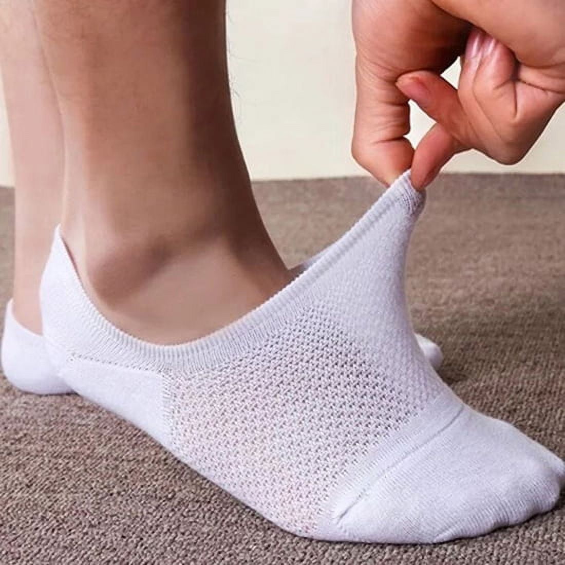 NUZYZ Bamboo Fiber Low Cut Socks, Unisex, Breathable, 6 Pairs - Walmart.com
