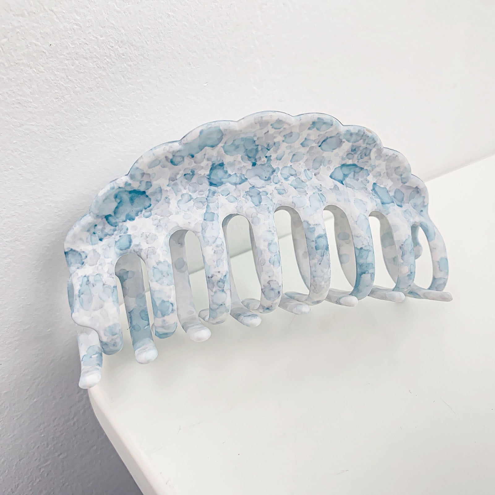 NUZYZ Hair Clamp Simple Style Extra-large Smooth Edge Ultralight Strong ...