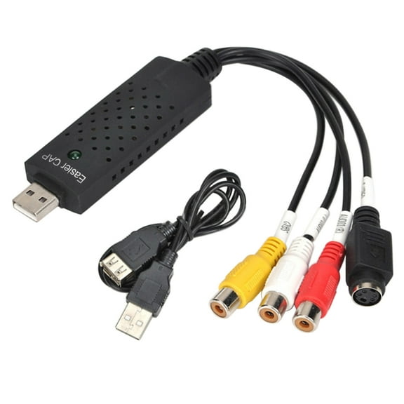 Rourlinge USB Video Capture Card, USB 2.0 Audio Video Grabber Converter ...