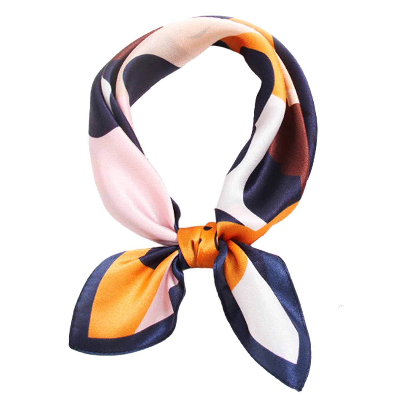 NUZYZ Silk Scarf for Women Soft Breathable Fashionable Neck Collar with ...