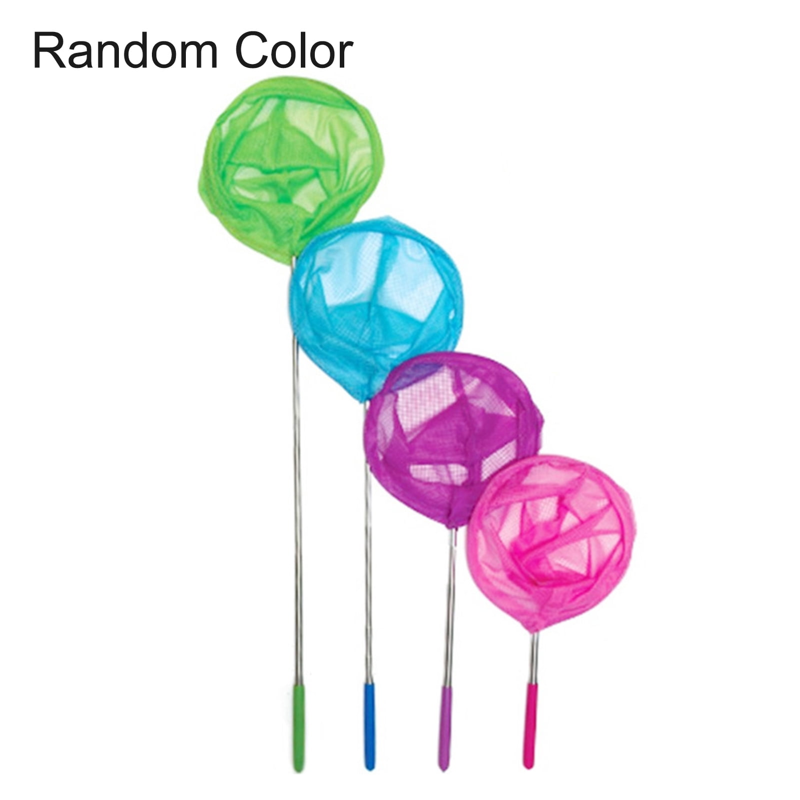 NUZYZ Telescopic Butterfly Net Fish Catching Bugs Insect Extendable 34 ...