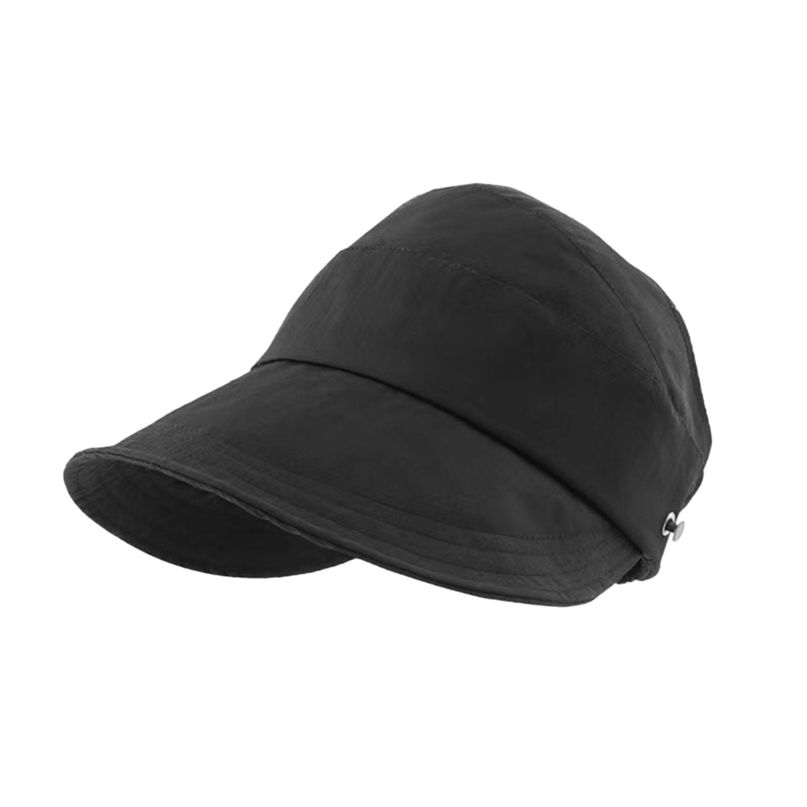 NUZYZ Women Peaked Hat with Ponytail Hole And Masque Hook Sun ...