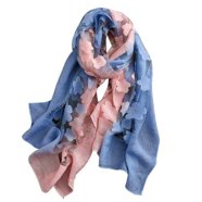 Women lightweight lace teardrop fringe Lace Scarf Vintage Scarf Mesh ...