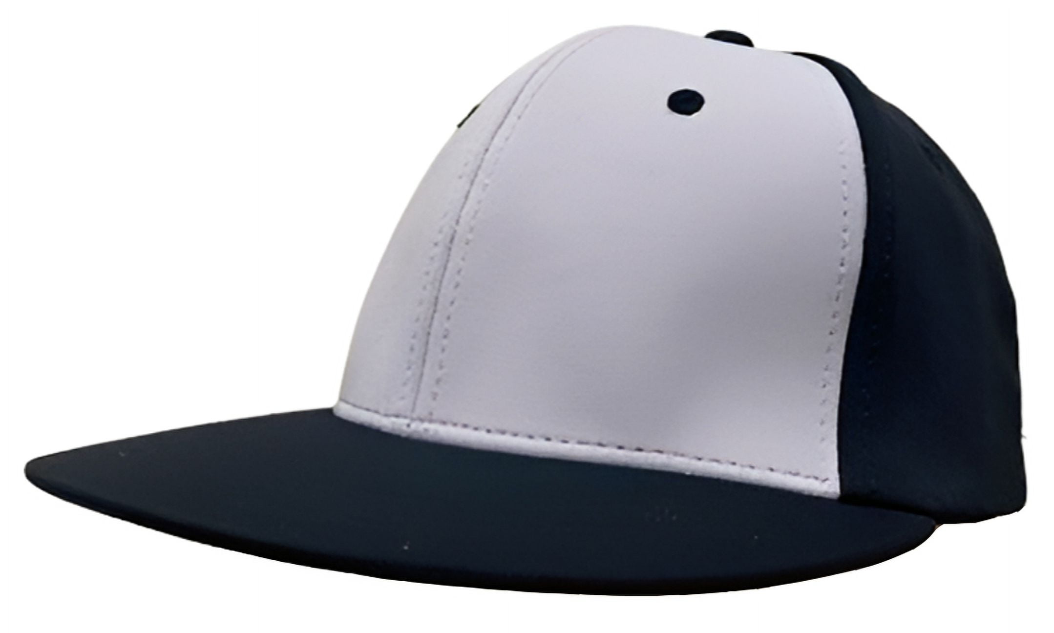 NV Caps Adult Nvc20u Flat Visor W/Contrasting Color Undervisor, Stretch ...