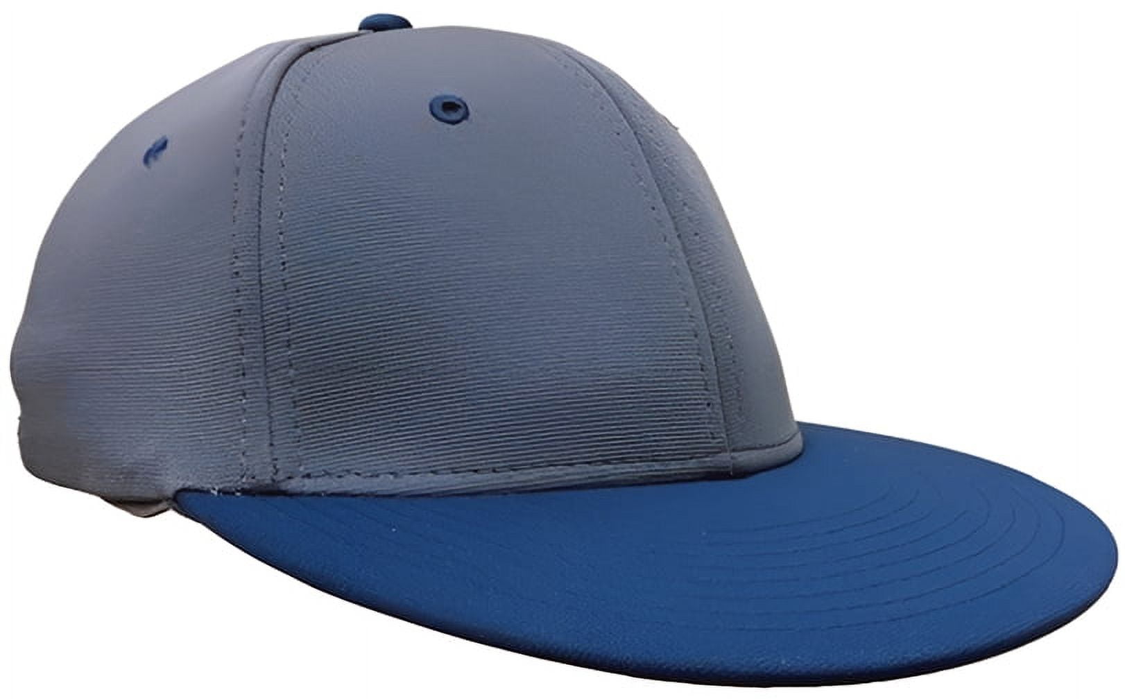 NV Caps Adult Nvc20u Flat Visor W/Contrasting Color Undervisor, Stretch ...