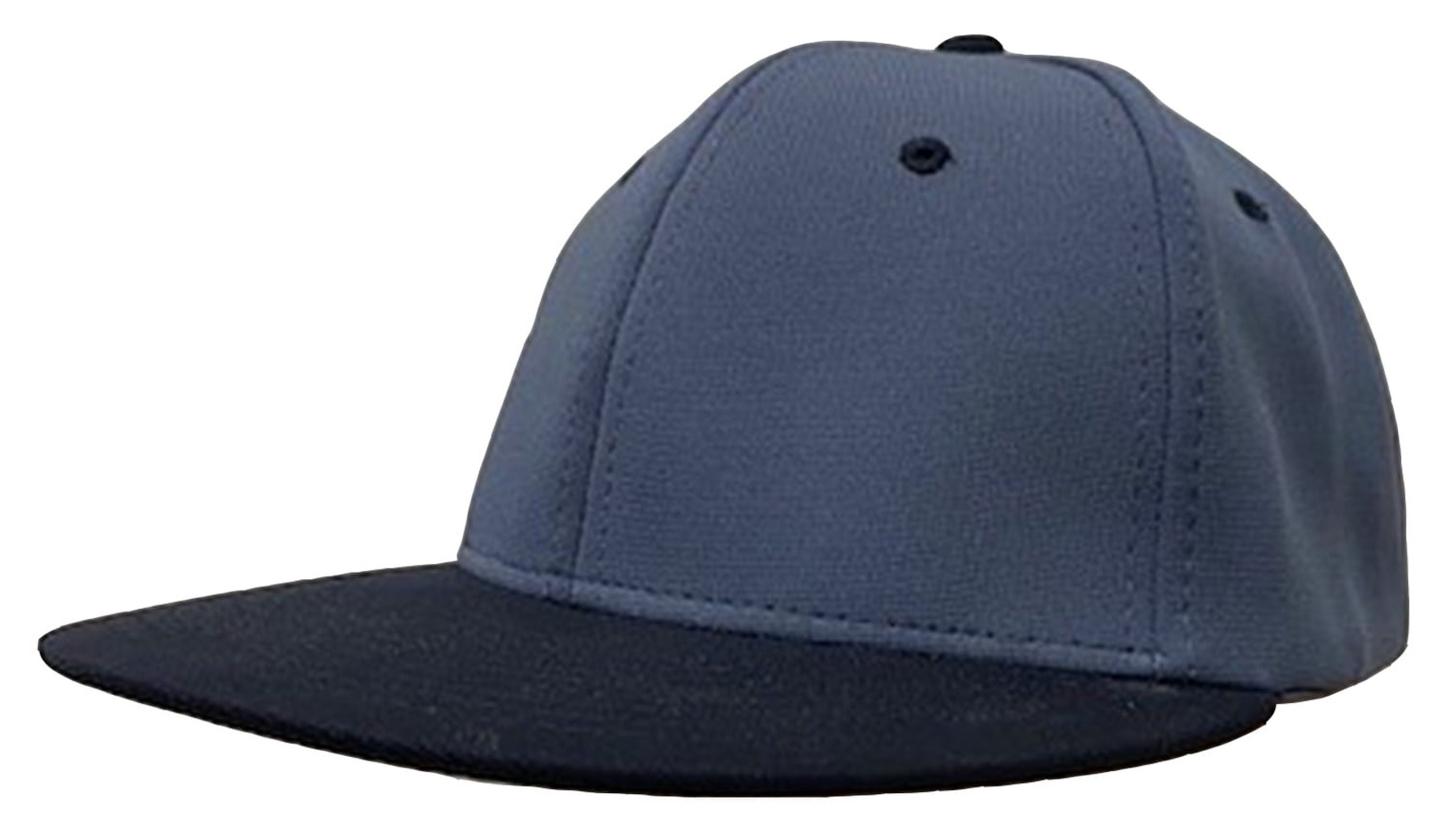 NV Caps Adult Nvc20u Flat Visor W/Contrasting Color Undervisor, Stretch ...