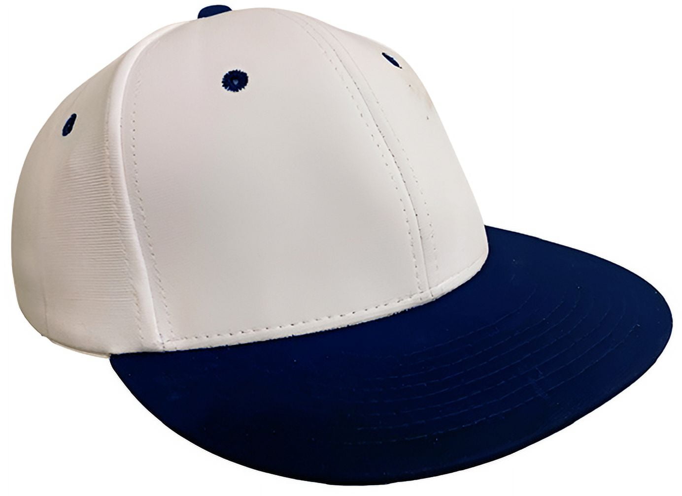 NV Caps Adult Nvc20u Flat Visor W/Contrasting Color Undervisor, Stretch ...