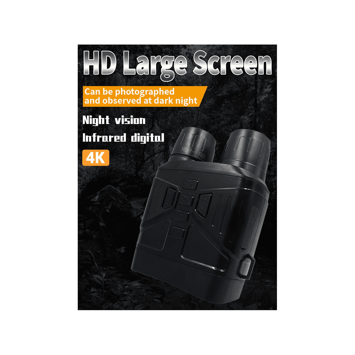 NV4000 Digital Night Vision BINOCULAR IR LED Camcorder - Walmart.com