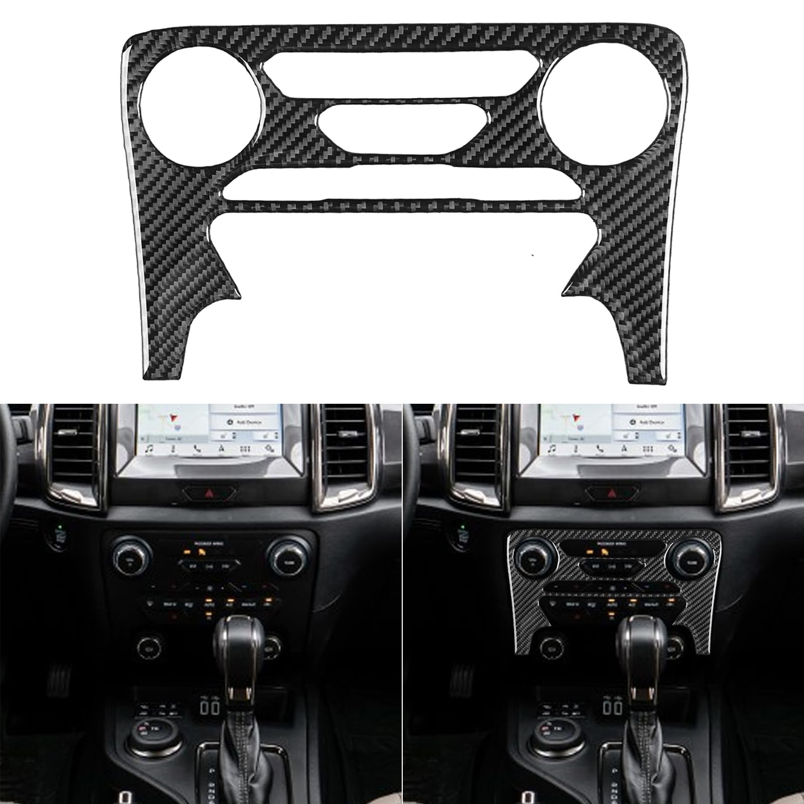 NVCNX Real Premium Carbon RE32 Fiber Compatible with Ford Ranger 2019 ...