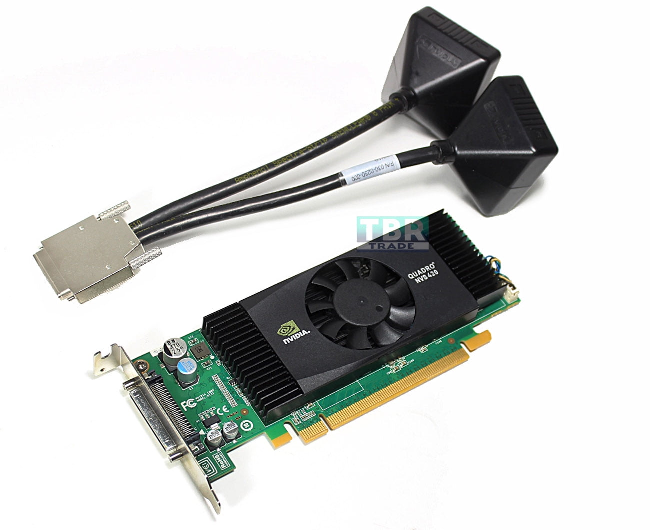 NVIDIA Quadro NVS 420 by PNY 512MB GDDR3 PCI Express Gen 2 x16 VHDCI to ...