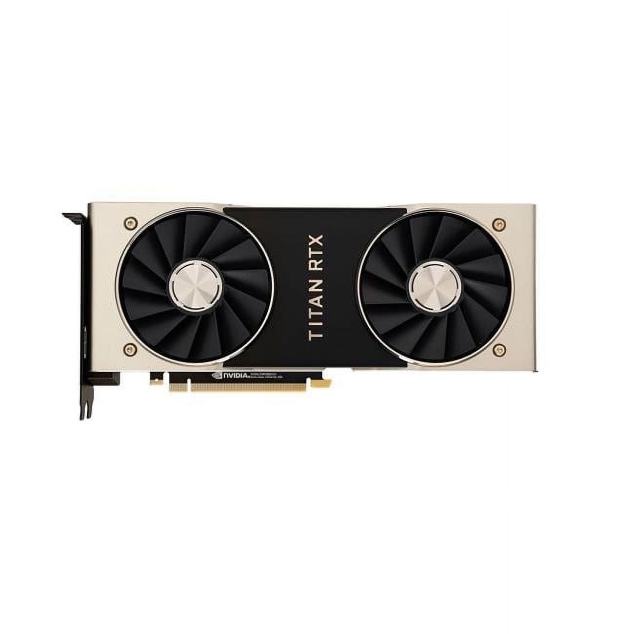 NVIDIA TITAN RTX - Graphics card - TITAN RTX - 24 GB GDDR6 - HDMI ...