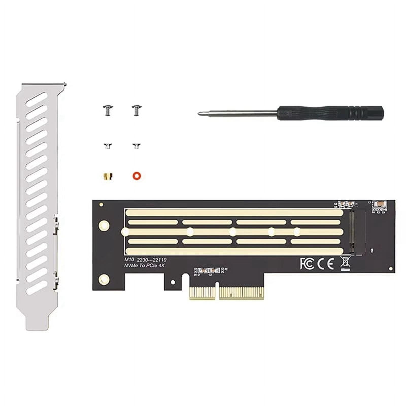 NVME Adapter M.2 NVME SSD to PCIe 4.0 X4 X8 X16 Expansion Card M.2 NVME ...