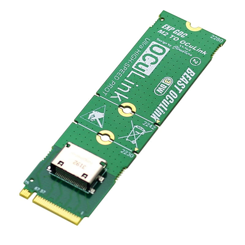 NVME M.2 M Key to OCuLink Adapter for OCULINK GPU Dock Mini PC Laptop ...